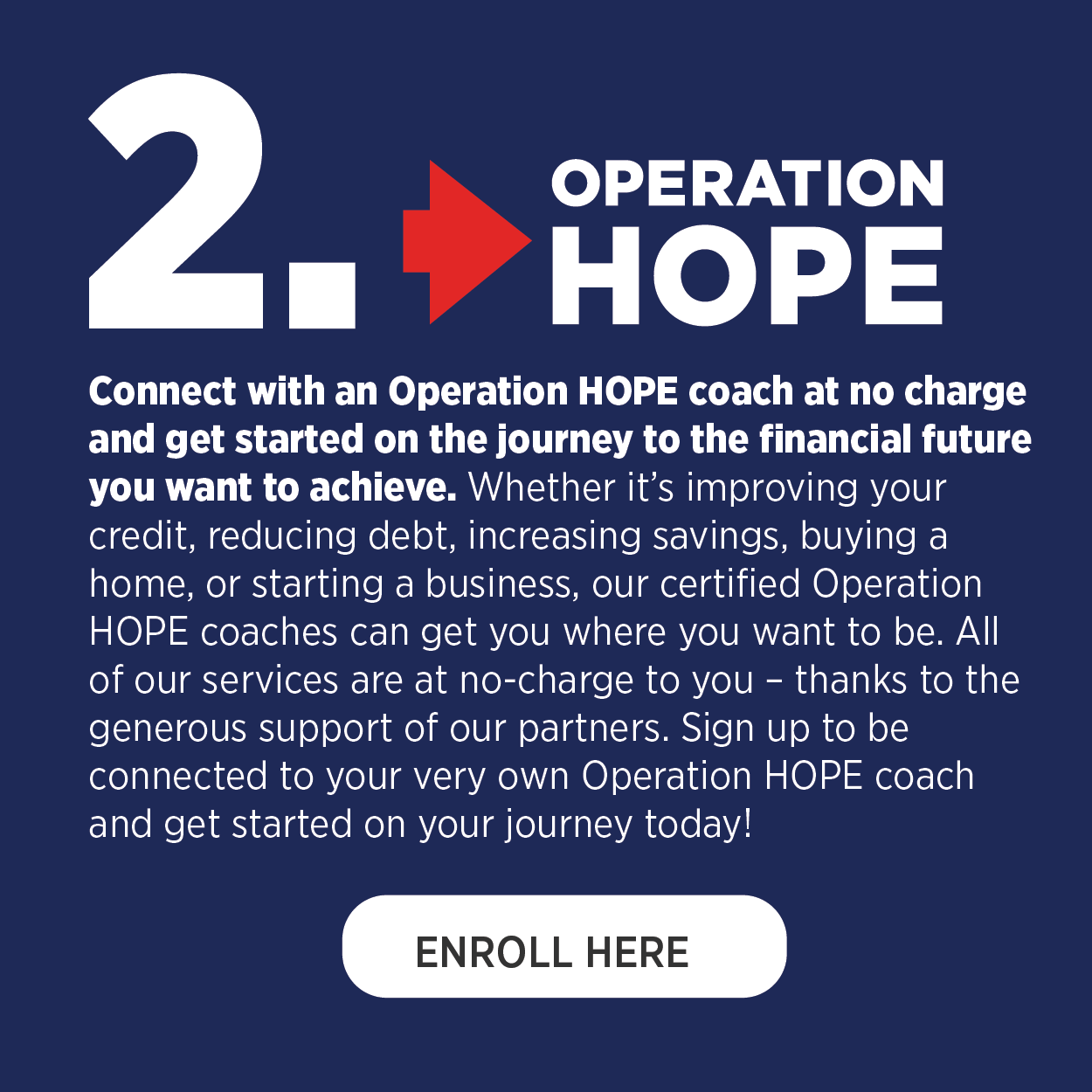 Commitments - Operation HOPE